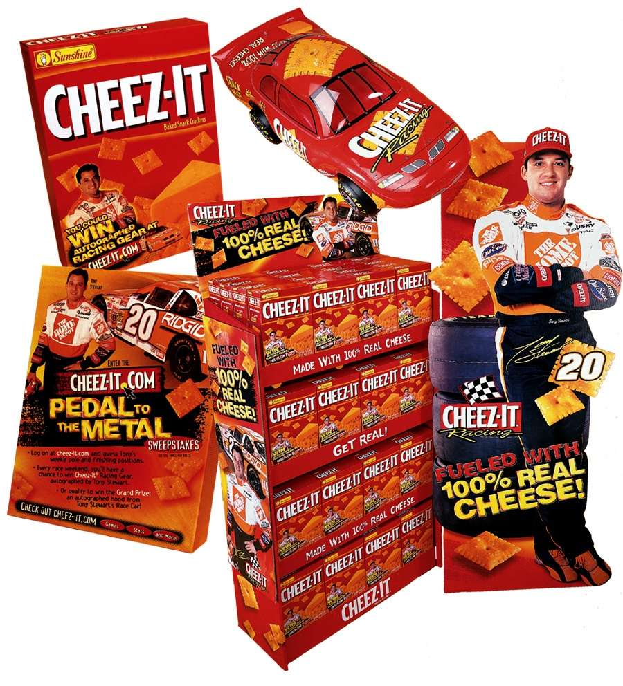 Cheez-It Case Study | Promotion Marketing | End Cap Display | Hangar12