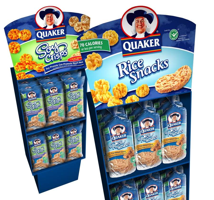 Quaker Case Study | Retail Display Design | Food Packaging | Hangar12